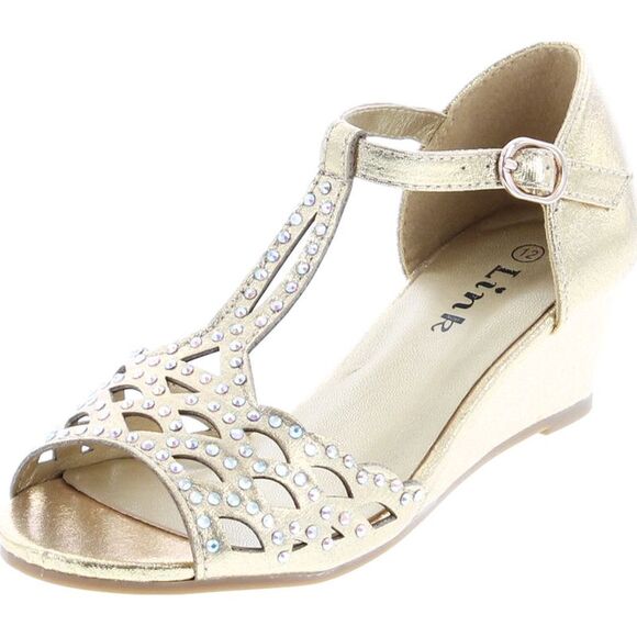 Static Footwear | Shoes | Static Footwear Blaze4k Gold Childg Sandals 2 ...